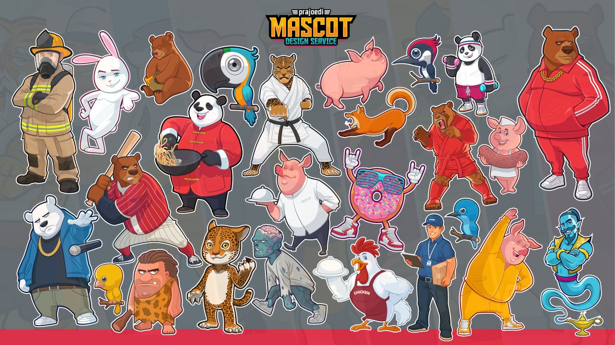 I will make a high quality mascot logo design for you with Unlimited ...