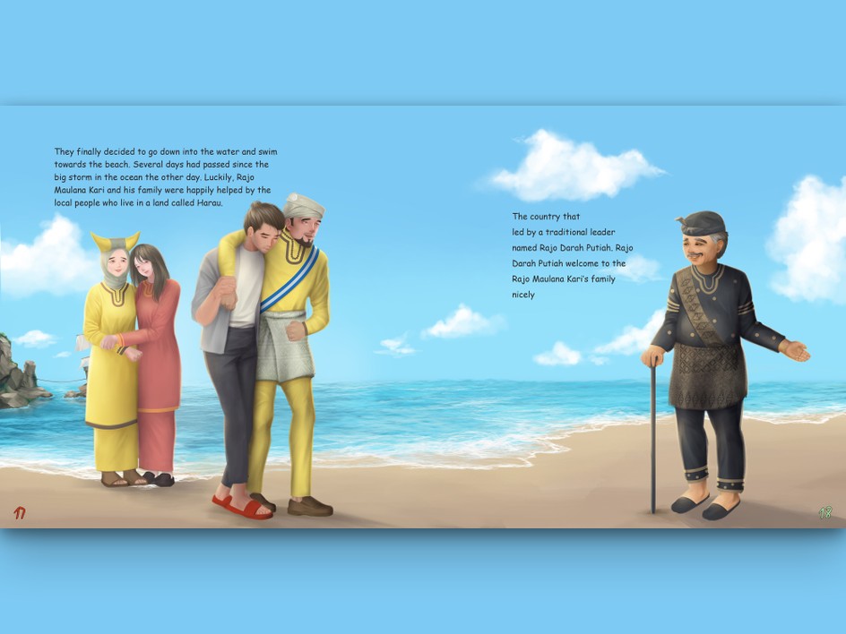 I will make semi-realistic illustrations for children's book, book ...