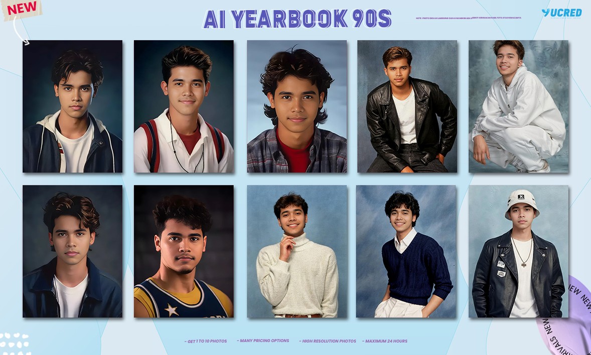 I will create an ai yearbook 90s design in a maximum of 24 hours by ...