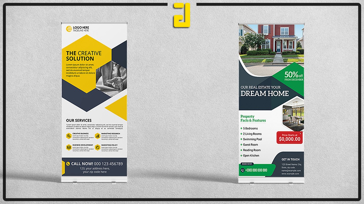 Je vais concevoir un roll-up, kakemono, x-banner, totem sur mesure par ...