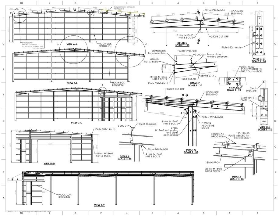 I will prepare accurate steel detail drawings by Nadilmn