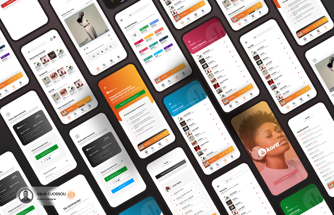 Je vais concevoir la maquette de votre application mobile par KevinDJOSSOU