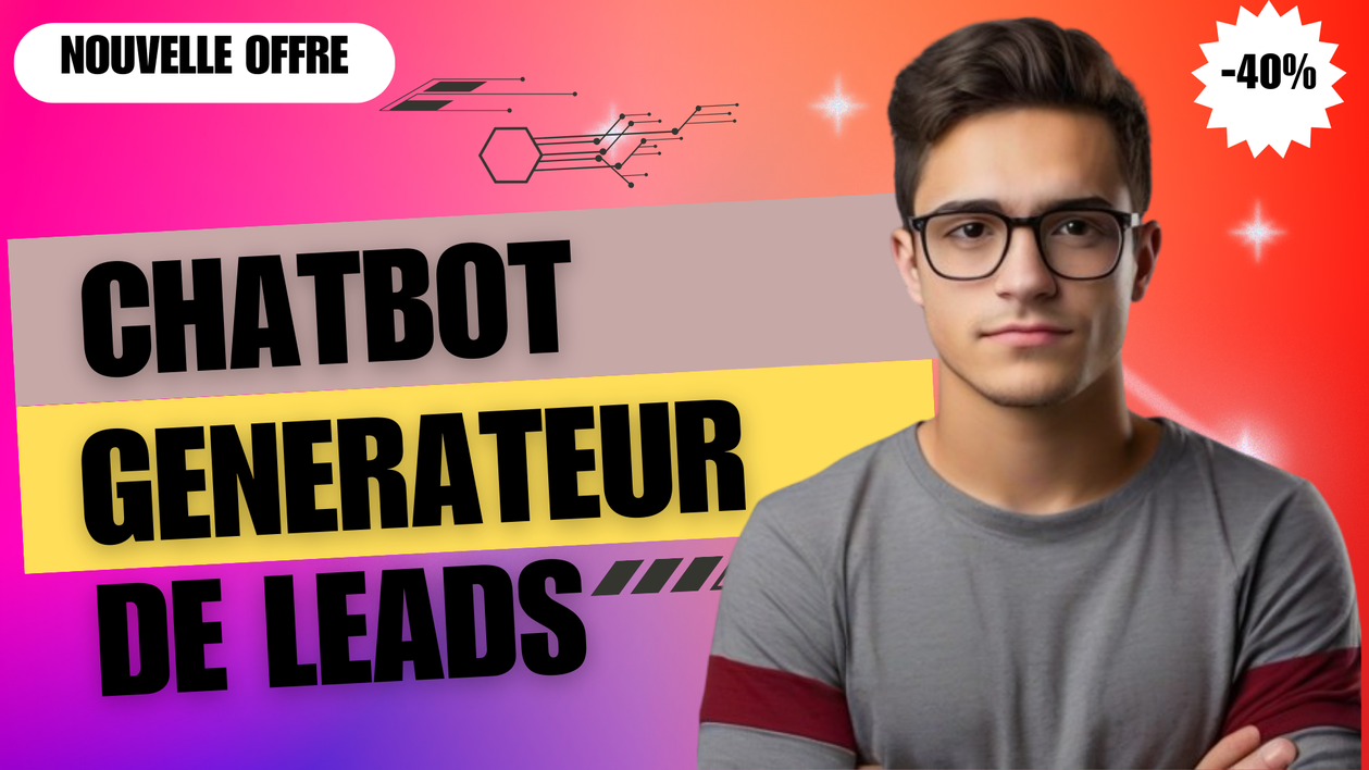 Je vais créer un Chatbot générteur de Leads pour votre site web par AIA ...