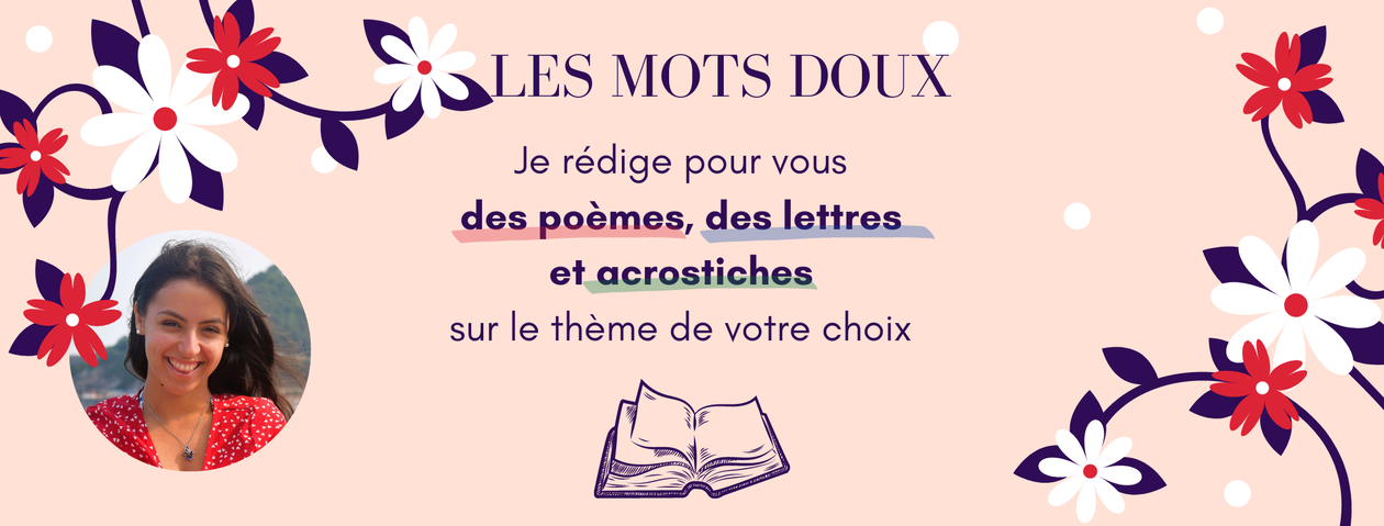 Je vais rédiger vos lettres, poèmes et/ou acrostiches par Les_mots_doux