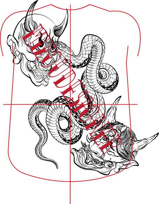 I will detailed traditional japanese style tattoo design for you by ...