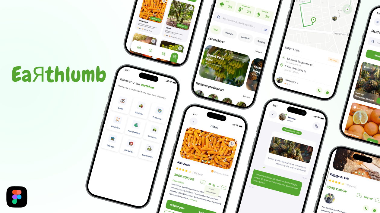 Je vais concevoir les maquettes UI/UX de votre application mobile ...