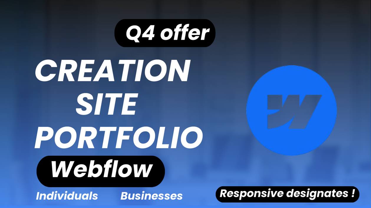 I will create portfolio website with Webflow by Casimir__Digi