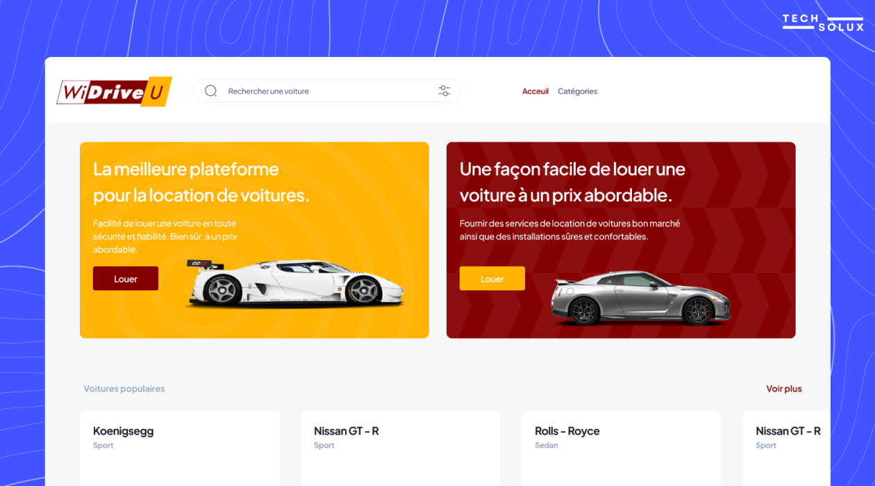 Je vais créer la maquette UX/UI design de votre site web avec Figma par Tech__Solux