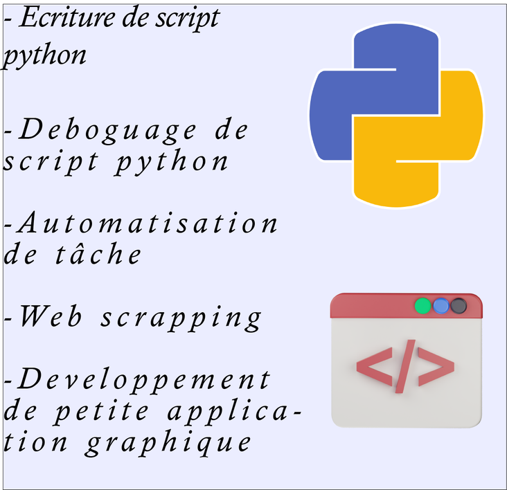 Je Vais Créé Des Scripts Python Pour Automatiser Des Tâches Quotidiennes Récupérer Des Données 