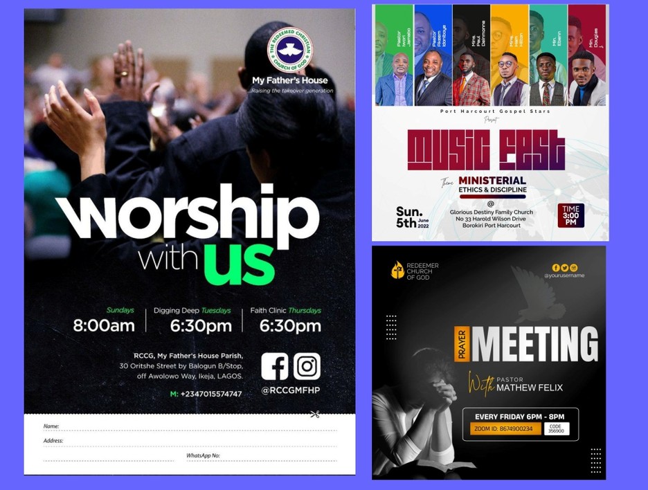 I will make the perfect flyer or poster design for your event or ...