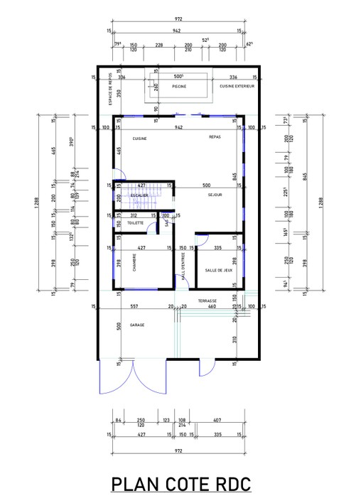 Je vais dessiné votre plan côté 2D avec ArchiCAD ou AutoCAD par Archi_design96