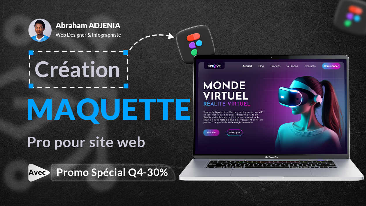 Je vais créer la maquette Figma de votre site web par Abraham_Logo