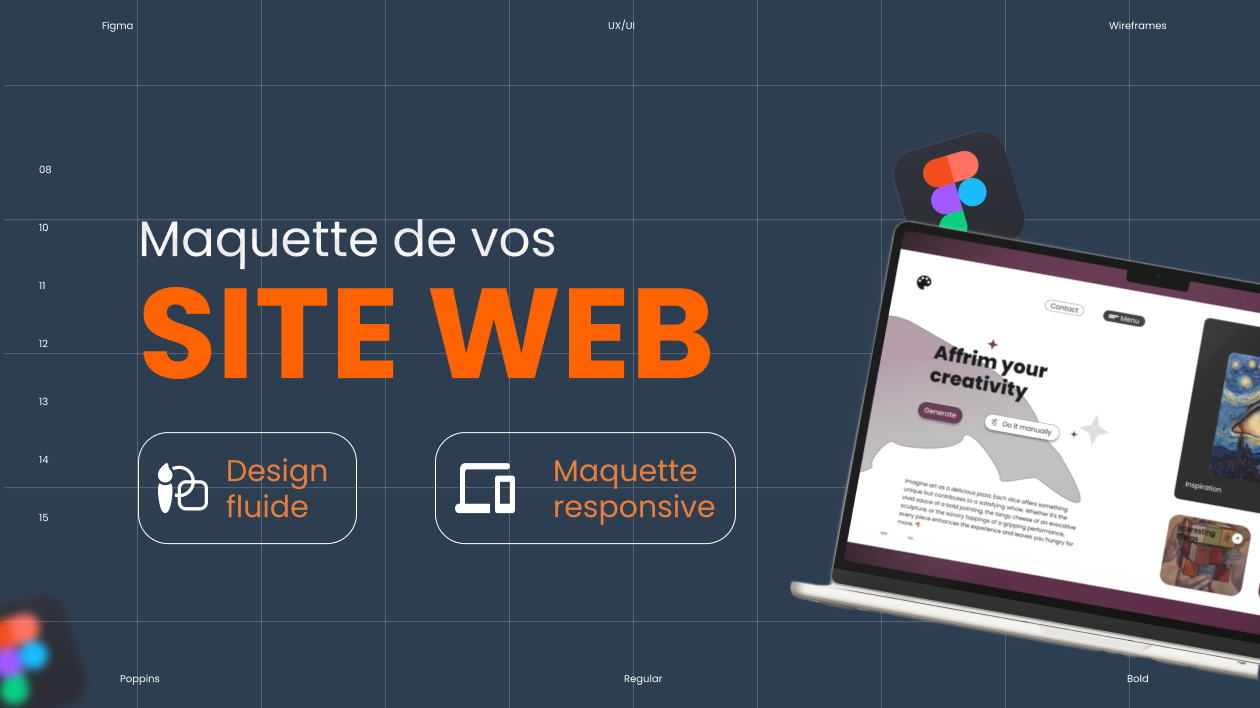 Je vais concevoir la maquette de votre site web par Laurel_craft