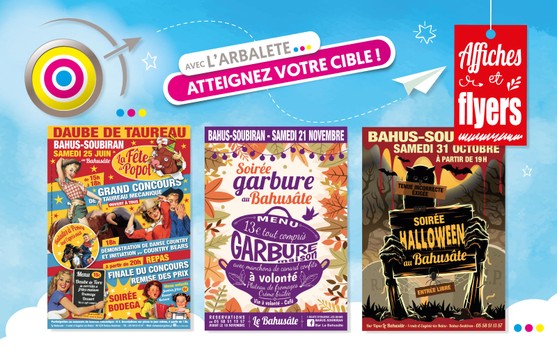 Je vais créer un flyer, une affiche ou un dépliant au graphisme ...