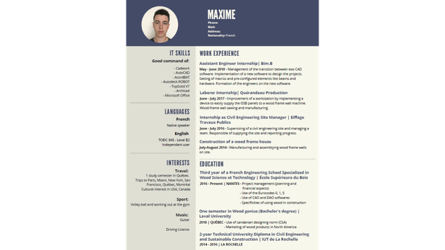 Je vais rédiger votre CV pour travailler ou étudier à l'étranger par MaxC
