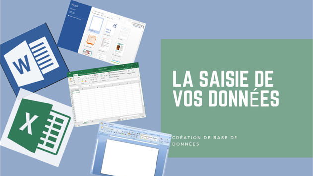 Je vais saisir toutes vos données sur Word ou Excel par maevaflan