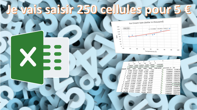 Je vais saisir vos données dans Excel par Benssi21