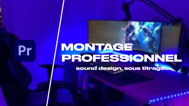 Je vais réaliser un montage professionnel sur Premiere Pro par Clara_Peano