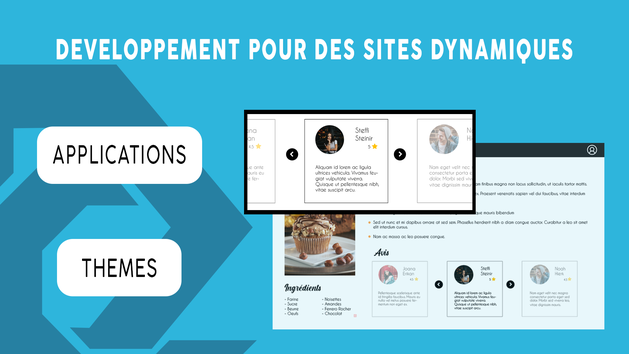 Je vais développer un élément graphique en HTML, CSS par MPDigicom