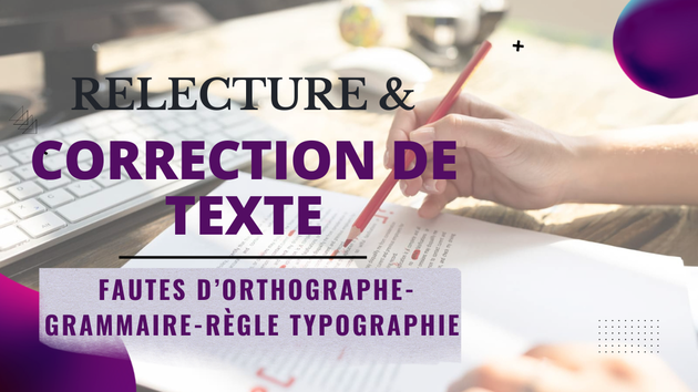 Je vais relire et faire les corrections de vos textes par Perrine_Empire