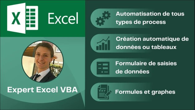 Je vais automatiser votre fichier Excel grâce à des Formules et Macros en VBA par AntoineMacros