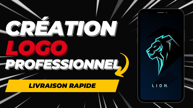 Je vais créer un logo professionnel pour votre entreprise par ascendeagency