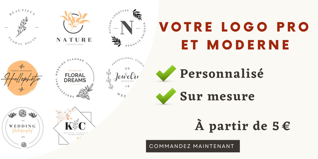 Je vais créer votre logo qui restera gravé dans l'esprit de vos clients ...