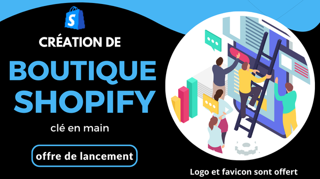 Je vais créer votre boutique shopify clés en main par Friedel_