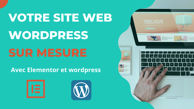 Je vais créer votre site wordpress sur mesure avec Elementor Pro par KineticDigital