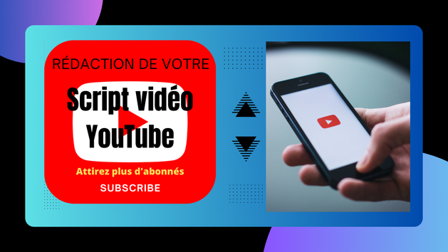 Je vais écrire le script de votre vidéo YouTube qui capte l'attention ...