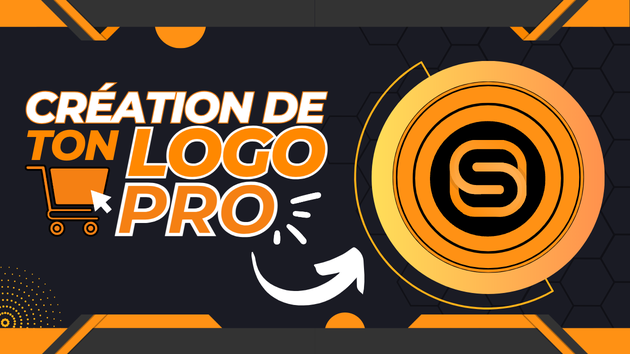 Je vais créer ton logo pro qui traduit la vision de ton shop par S_Ecom