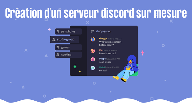 Je vais créer votre serveur discord sur mesure par devskill