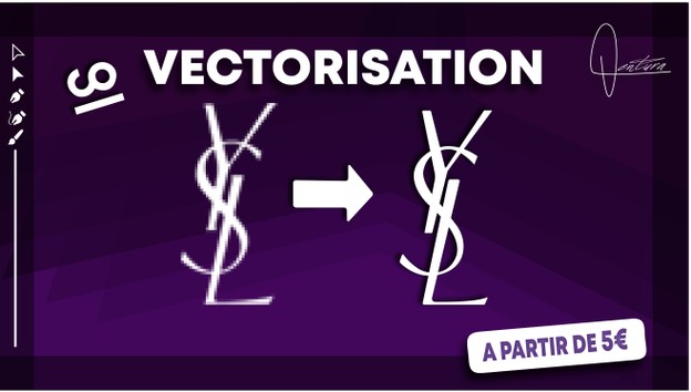 Je vais vectoriser votre image/logo pour une meilleure qualité par CreaGraphix