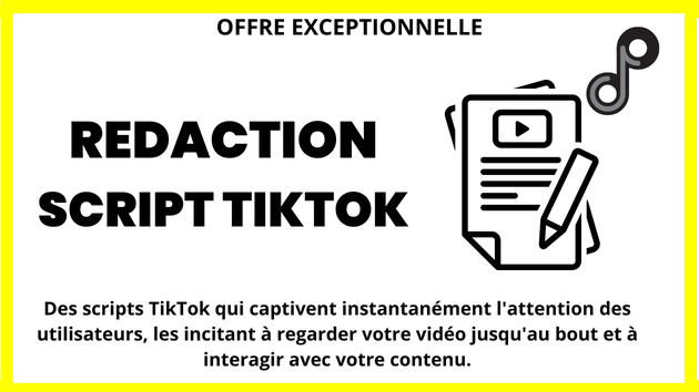 Je vais rédiger un script TikTok percutant par Lionel_CopyPower