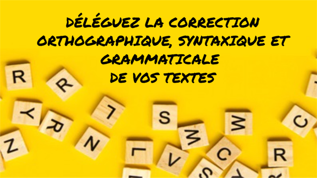 Je vais corriger vos fautes d'orthographe par Marie_chic