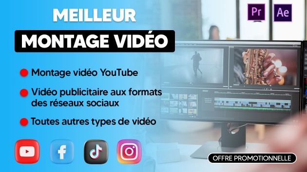 Je vais réaliser votre montage vidéo professionnel par Rodolpho_Godwin