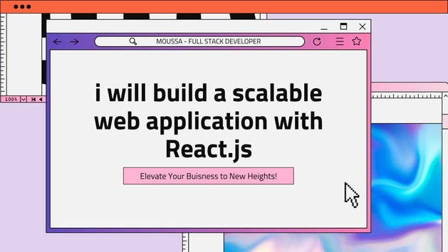 I Will Build A Scalable Web Application With Reactjs By Moussatnm
