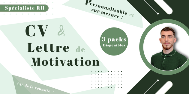 Je vais créer votre cv et lettre de motivation par Charley_RH