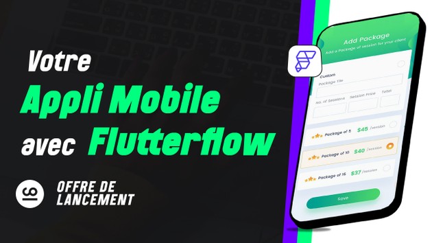 Je vais créer votre application mobile avec Flutterflow par Emmanuel ...