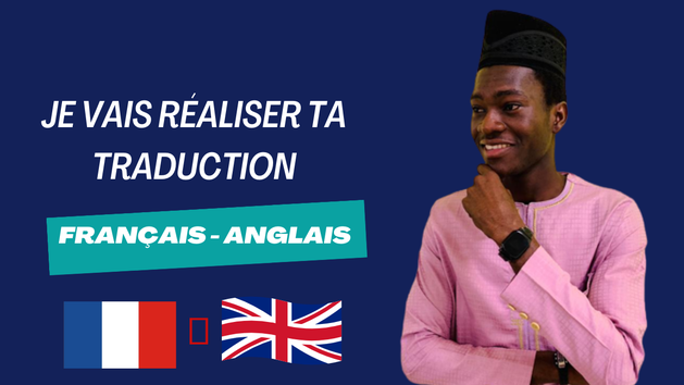 Je vais réaliser votre traduction professionnelle en français vers l ...