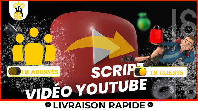 Je vais rédiger le script de votre vidéo de vente YouTube par Nel ...