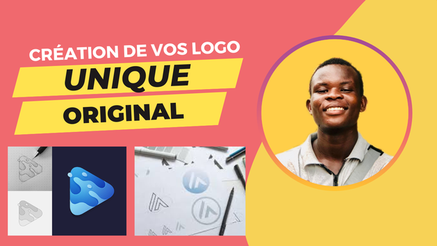 Je vais créer vos logos de manière simple et unique pour donner vie à ...