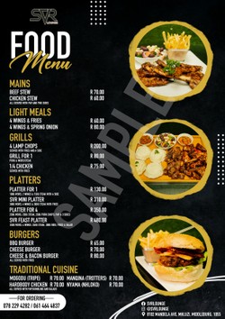 I will design a eye-catching restaurant menu design by Bonginkosi