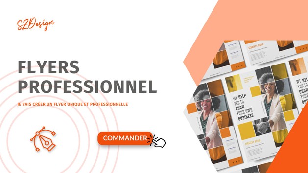 Je vais créer votre flyer professionnel par SZ_Design