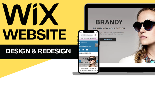 I will design and redesign one page wix website in 24 hours by WixPro