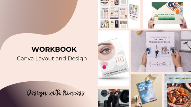I will design and layout your workbook in canva by PrincessA