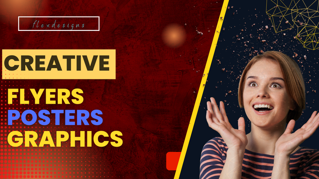 I will design high quality flyers and posters for you by flexdesigns