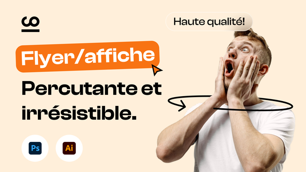 Je vais créer un flyer ou une affiche attirante et claire pour votre ...