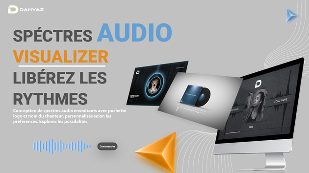 Je vais créer des vidéos de visualisation audio captivantes avec des ...