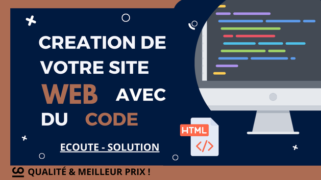 Je vais développer votre site web avec du code HTML/CSS/PHP/JS/SQL par Cadnel_
